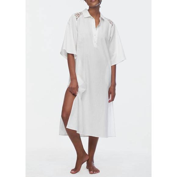 Rya Collection | Dresses | New Rya Collection Athena Caftan In Ivory ...